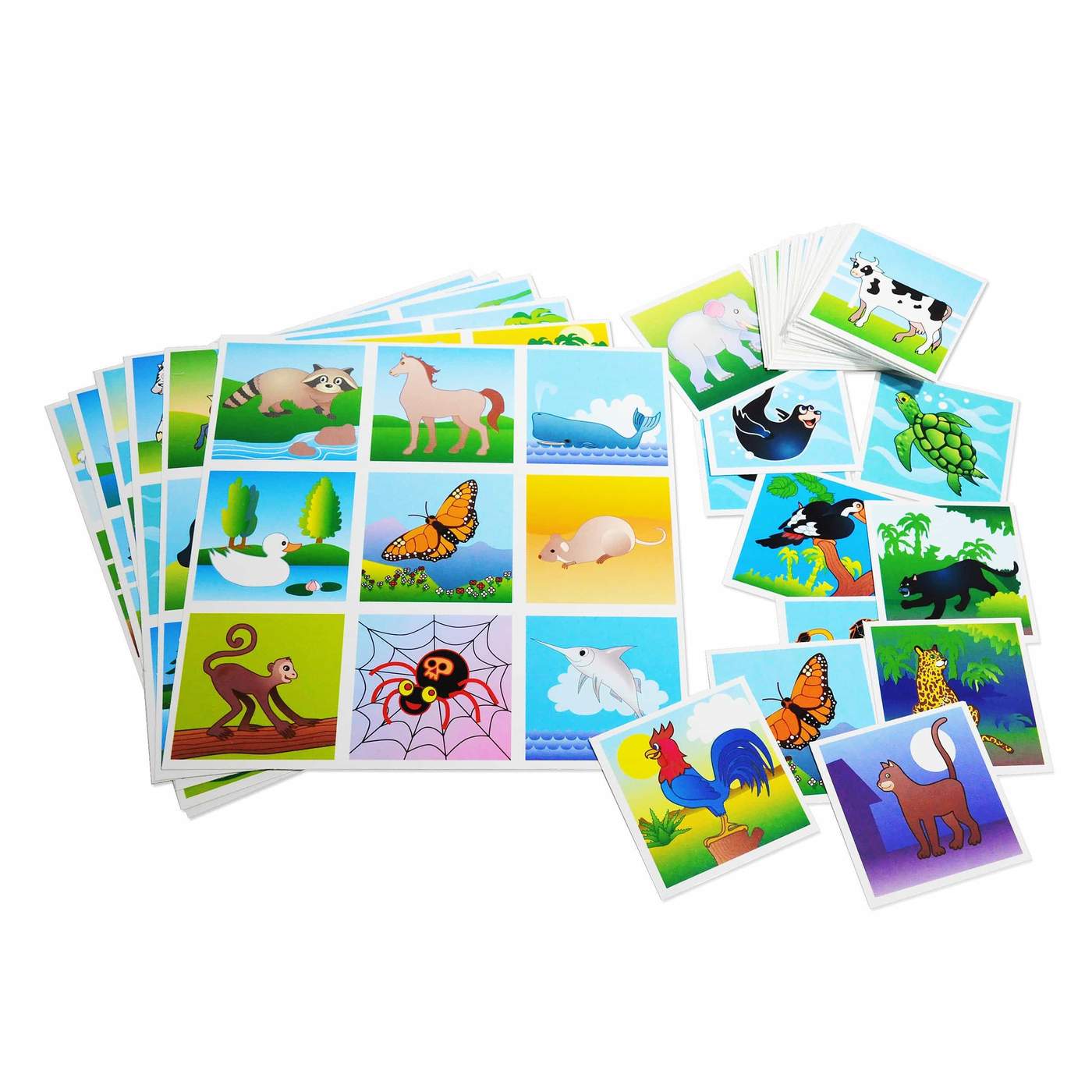 LOTERIA DE ANIMALES | Polillita Material Didáctico