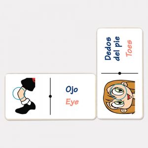 Dominó Cuerpo Humano | Polillita Material Didáctico