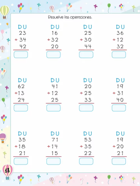 Mi libro de sumas | Polillita Material Didáctico