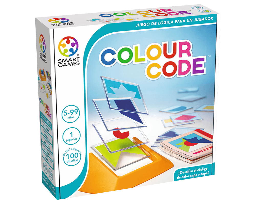 COLOUR CODE: Juego de Lógica Smart Games | Polillita Material Didáctico